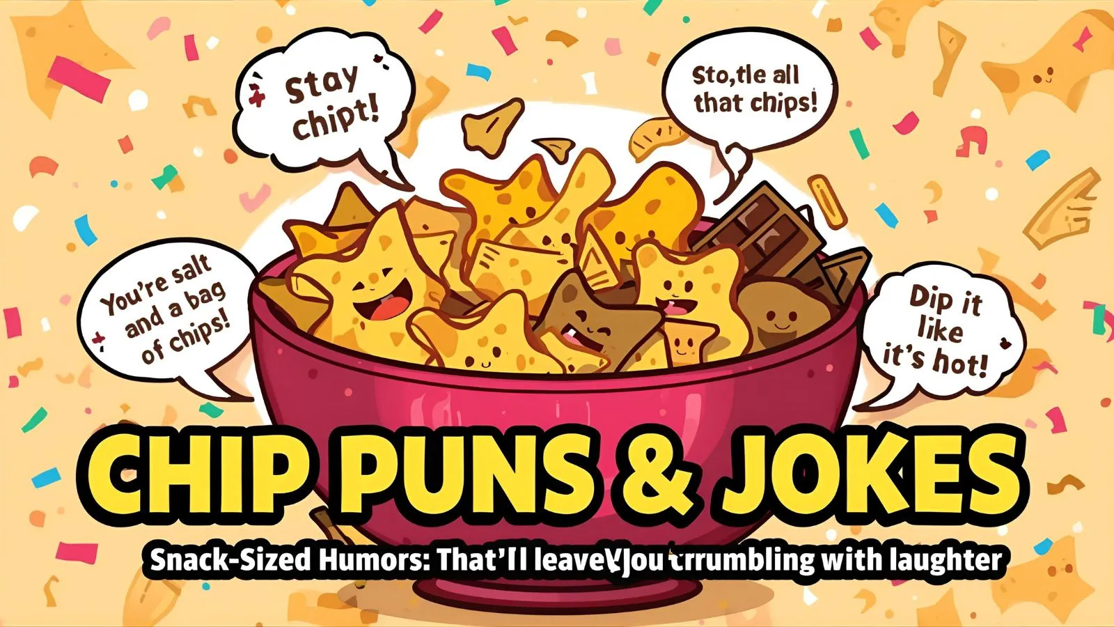 164+ Chip Puns : Because Life’s Better with a Little Crunch! 🥔😋