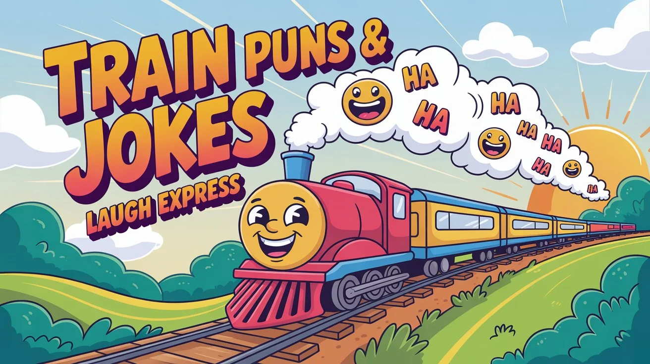 🚂 Train Puns and Jokes: All Aboard the Laugh Express! 😂🚆